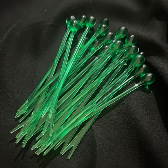 Dining | Vintage Green Cocktail Garnish Picks 2 | Poshmark